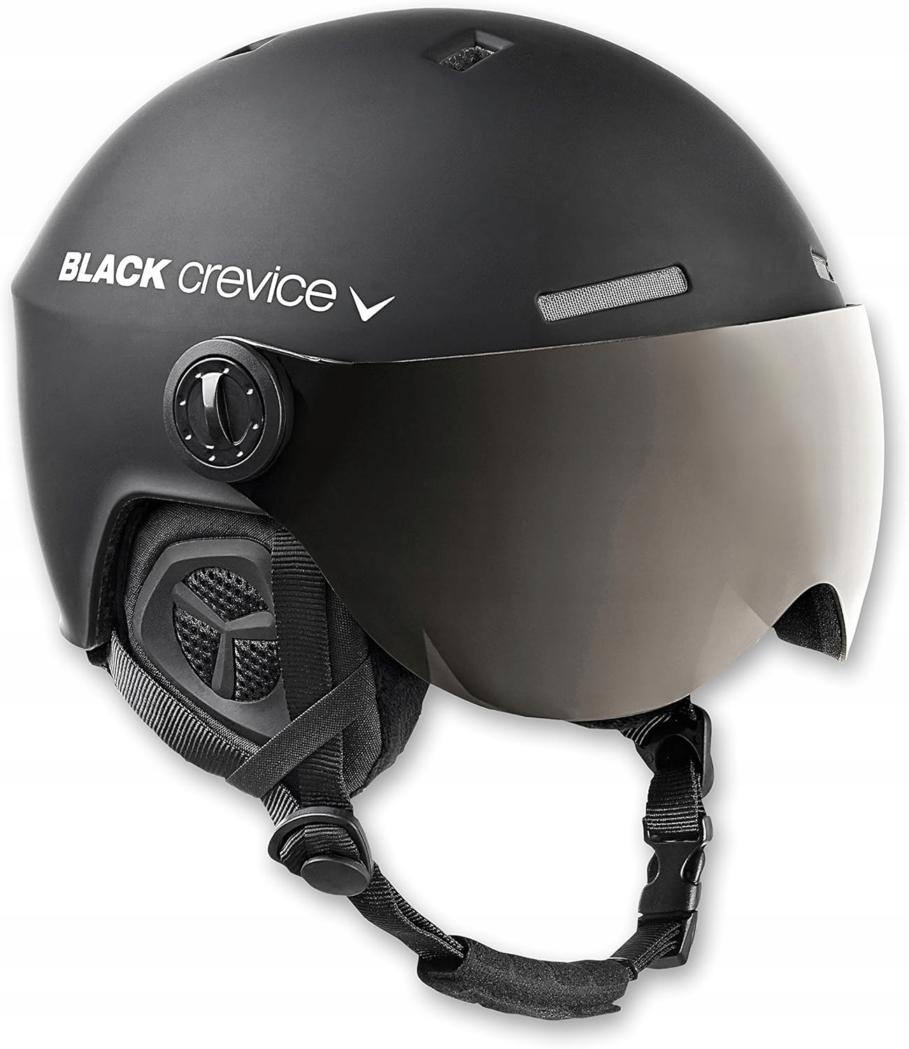 Black Crevice Unisex Helma na lyže pro dospělé Dorośli, (9120075059732 ...