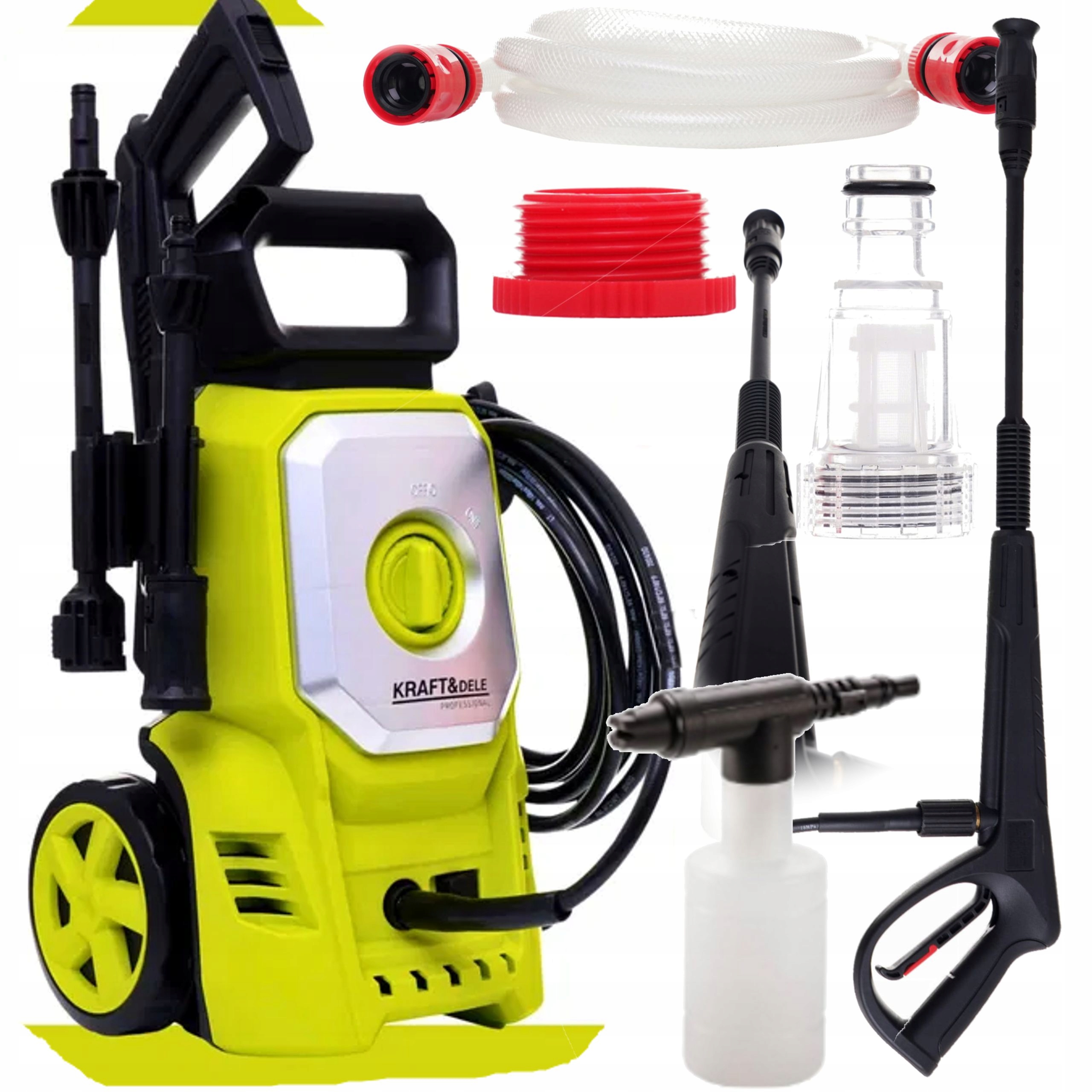 Myjka ciśnieniowa Kraft&Dele 280 bar 2800 W (5903957011486) • Cena, Opinie 17507854479 • Allegro