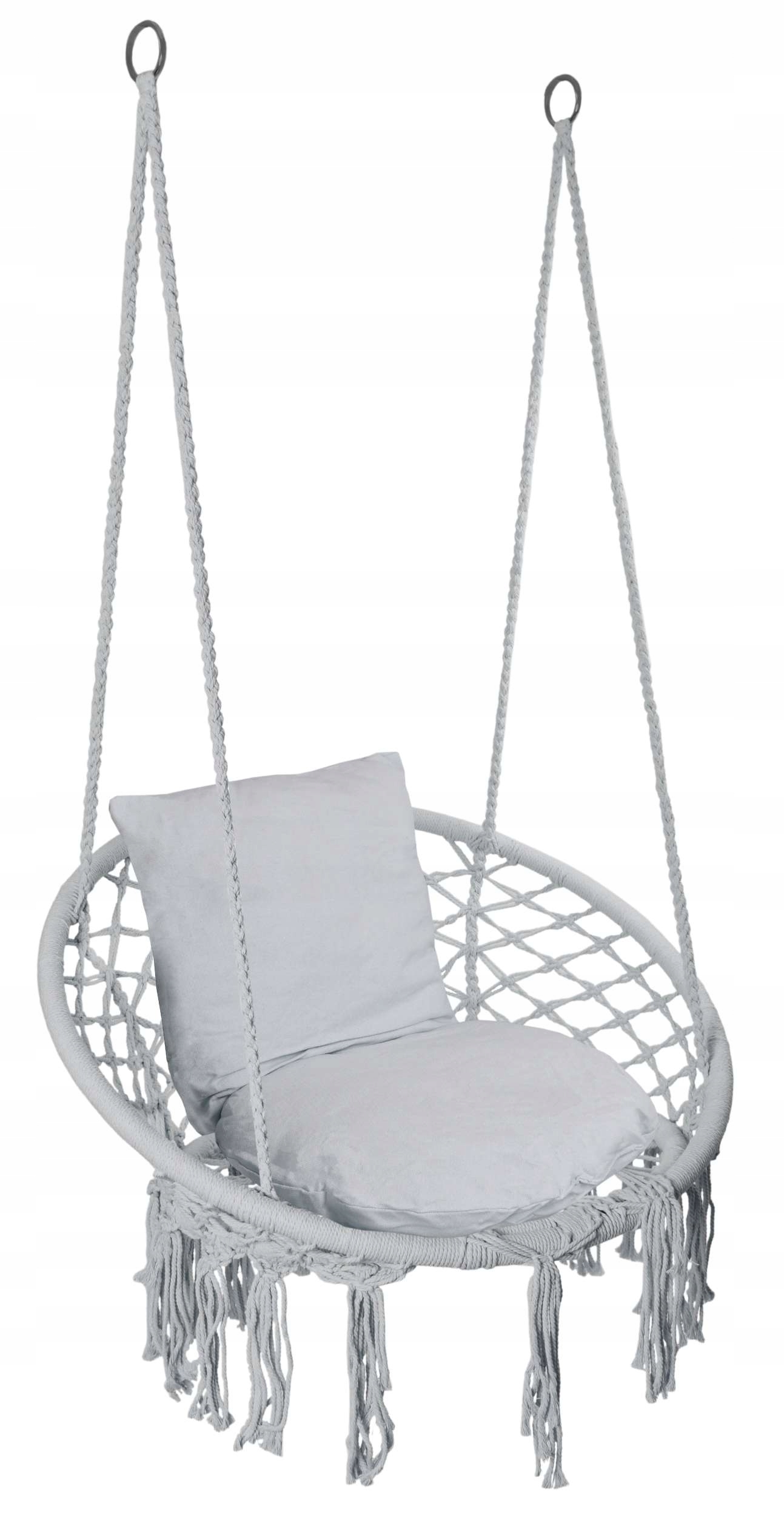 Függő szék Gólyafészek TOGO szürke párna - Allegro