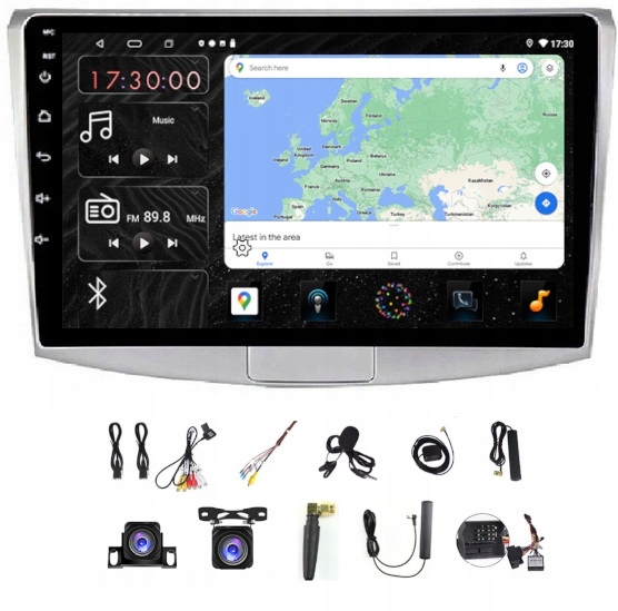 RADIO NAWIGACJA CARPLAY GPS ANDROID VW PASSAT B6 B7 CC WIFI 6GB 128GB SIM - Sklep, Opinie, Cena ...