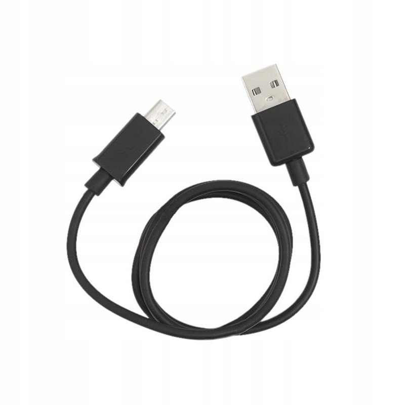 Kabel GSM Hurt USB - USB typ C / microUSB / Lightning 0,8 m czarny ...
