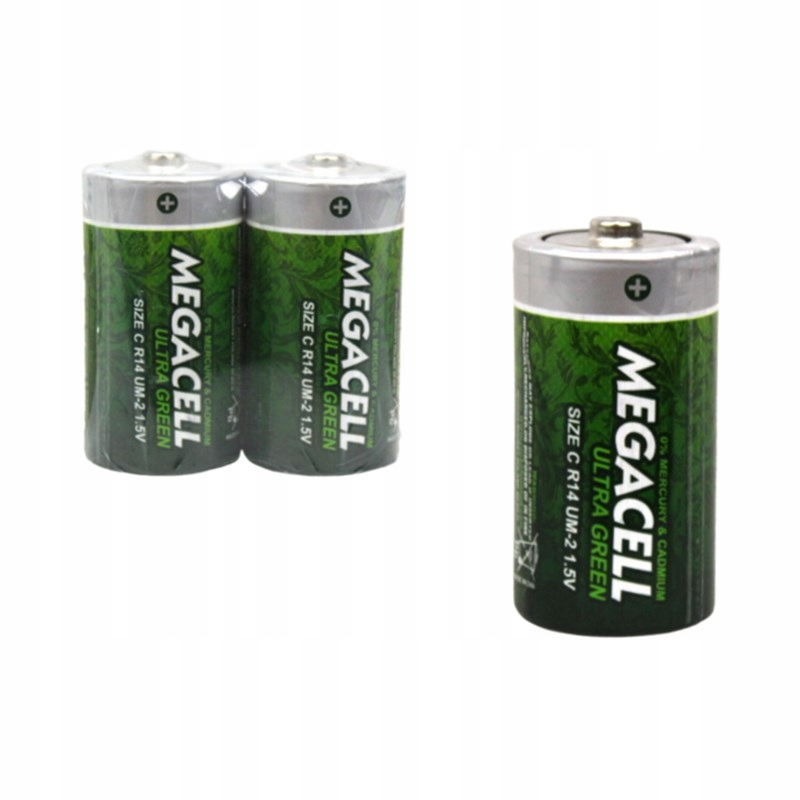 Baterie R14 Megacell - Niska cena na Allegro.pl