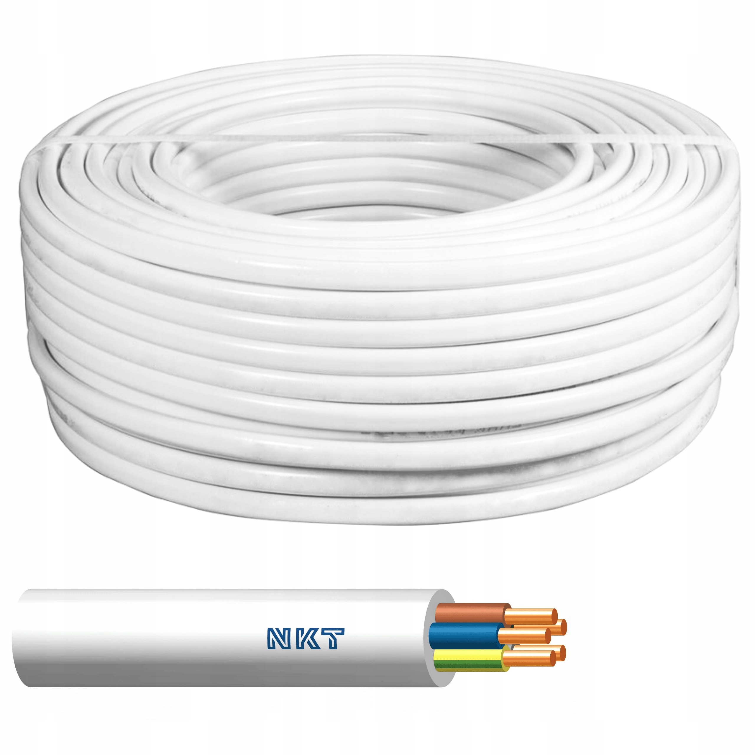 Przewód okrągły kabel YDY 5x4 450/750V za metr (5907802040829) • Cena ... Przewód okrągły kabel YDY 5x4 450/750V za metr (5907802040829) • Cena ...