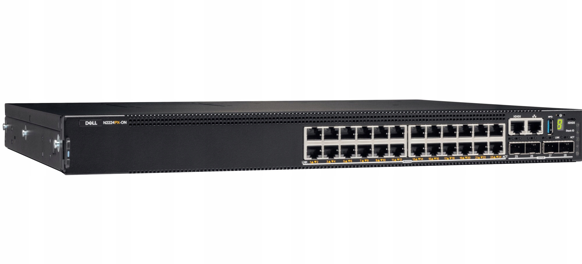 Switch Dell N2224X-ON 24x 2,5Gb RJ-45, 4x 25Gb SFP28, 2x 40Gb QSFP+ ...