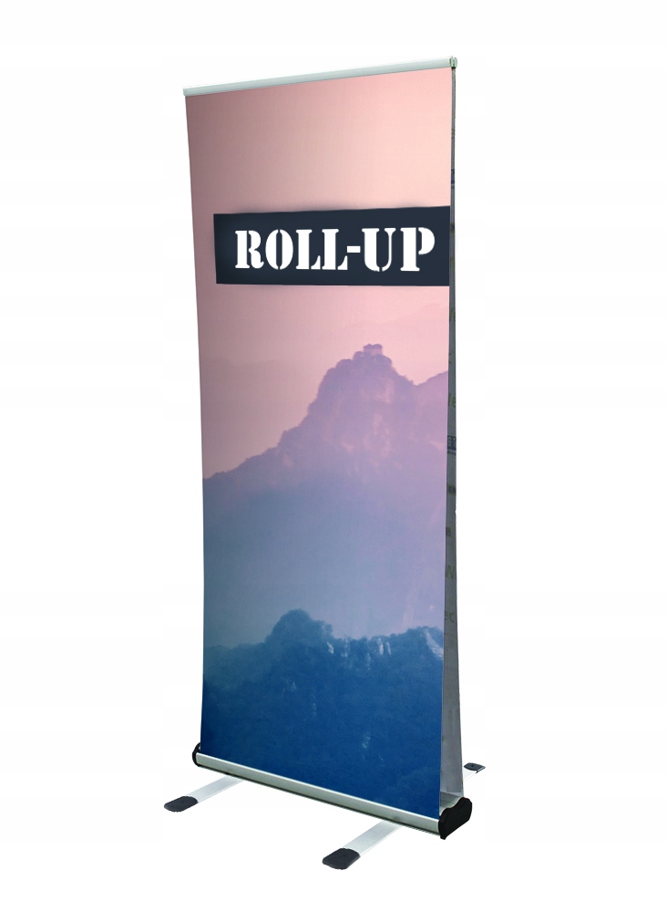 rolap reklamowy 85 x 210 jakosc premium etui gratis fullcolor roll-up • Cena, Opinie • Etykiety ...