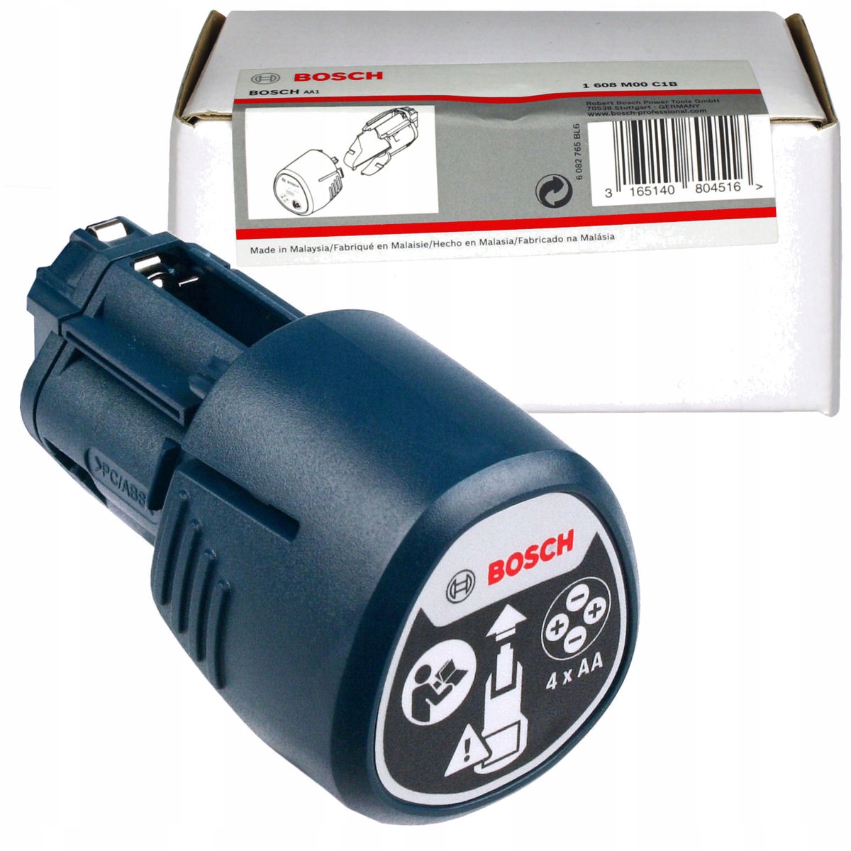 Adapter do baterii R6 AA1 BOSCH do GIC GIS GLL D-TECT (3165140804516 ...