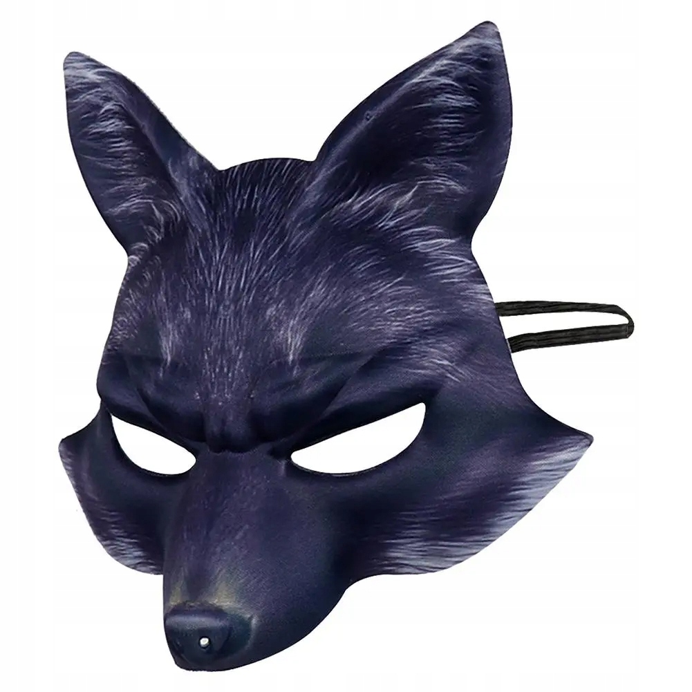 MASKA WILKA strój kostium przebranie wilka 14779776817 - Allegro.pl