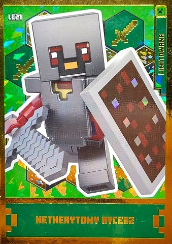 LEGO Minecraft - KARTA Limitowana Seria 1 nr LE21 - Stan: nowy 14,99 zł - Sklepy, Opinie, Ceny w ...