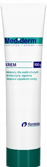 MEDIDERM KREM 100g ATOPOWE ZAPALENIE SKÓRY (5907529107805) • Cena ...