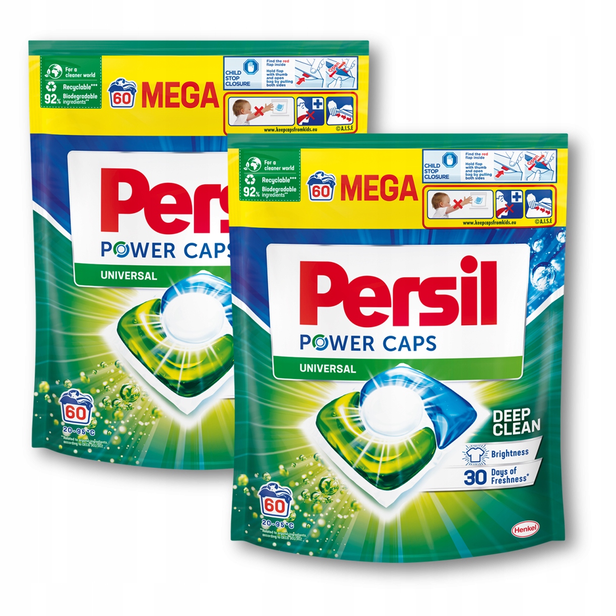 Persil Power Caps Universal 60 WL LC2 (9000101804263) • Cena, Opinie ...