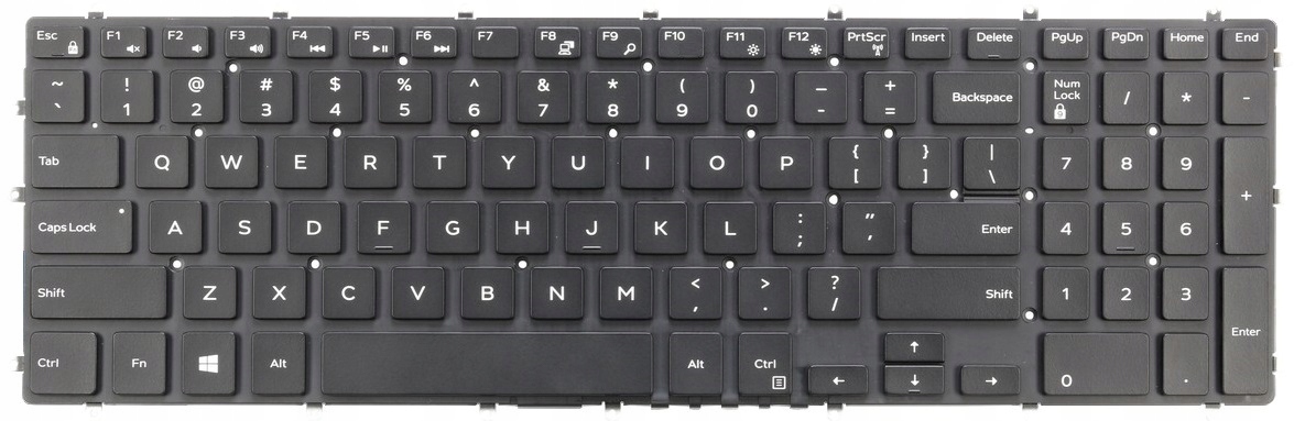 Dell P75f Klawisze w Klawiatury do laptopów - Części do laptopów ...
