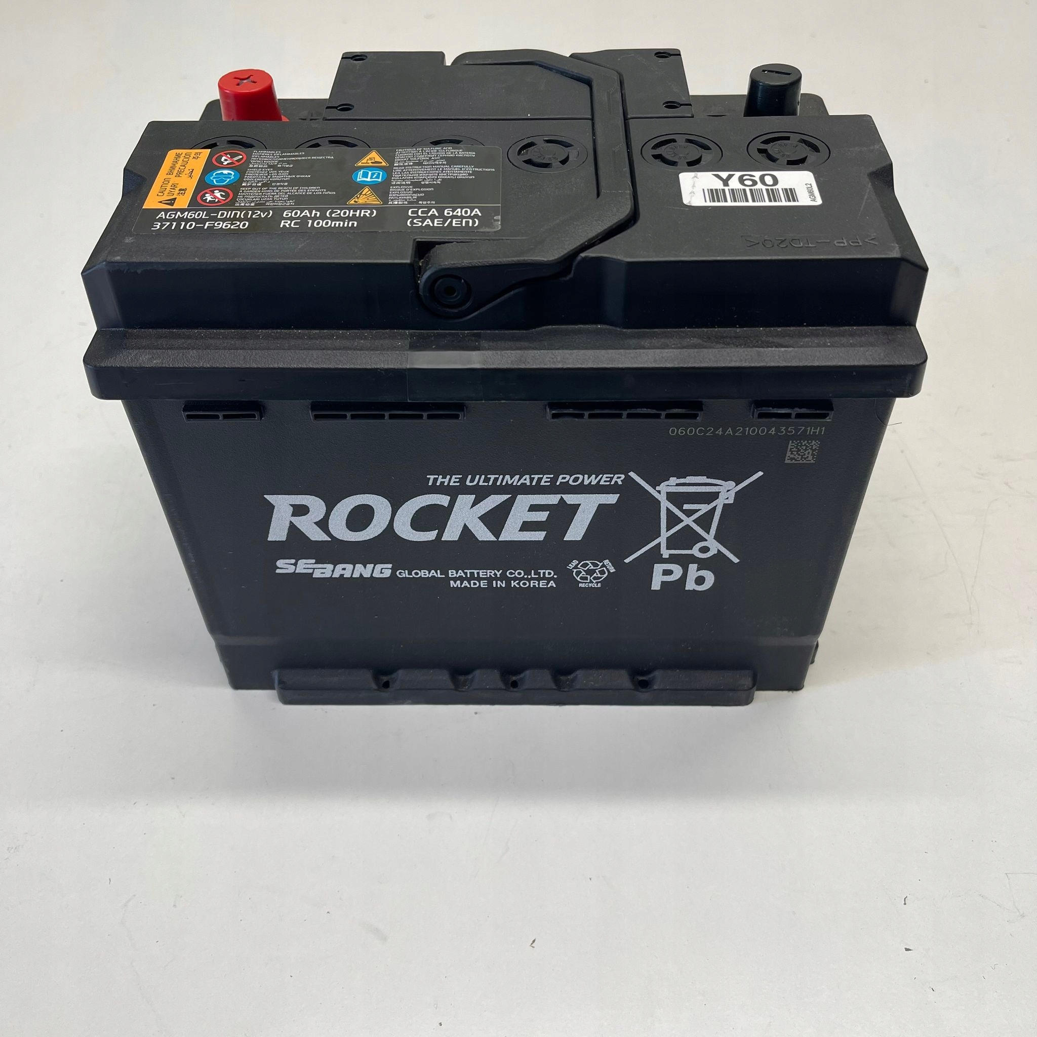 AKUMULATOR ROCKET 37110-F9620 60AH/640A 12V za 399.00PLN z Wrocław ...