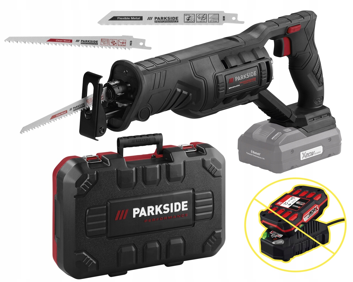 NOWA AKUMULATOROWA PIŁA SZABLASTA PARKSIDE PERFORMANCE PSSAP 20-LI D5 ...