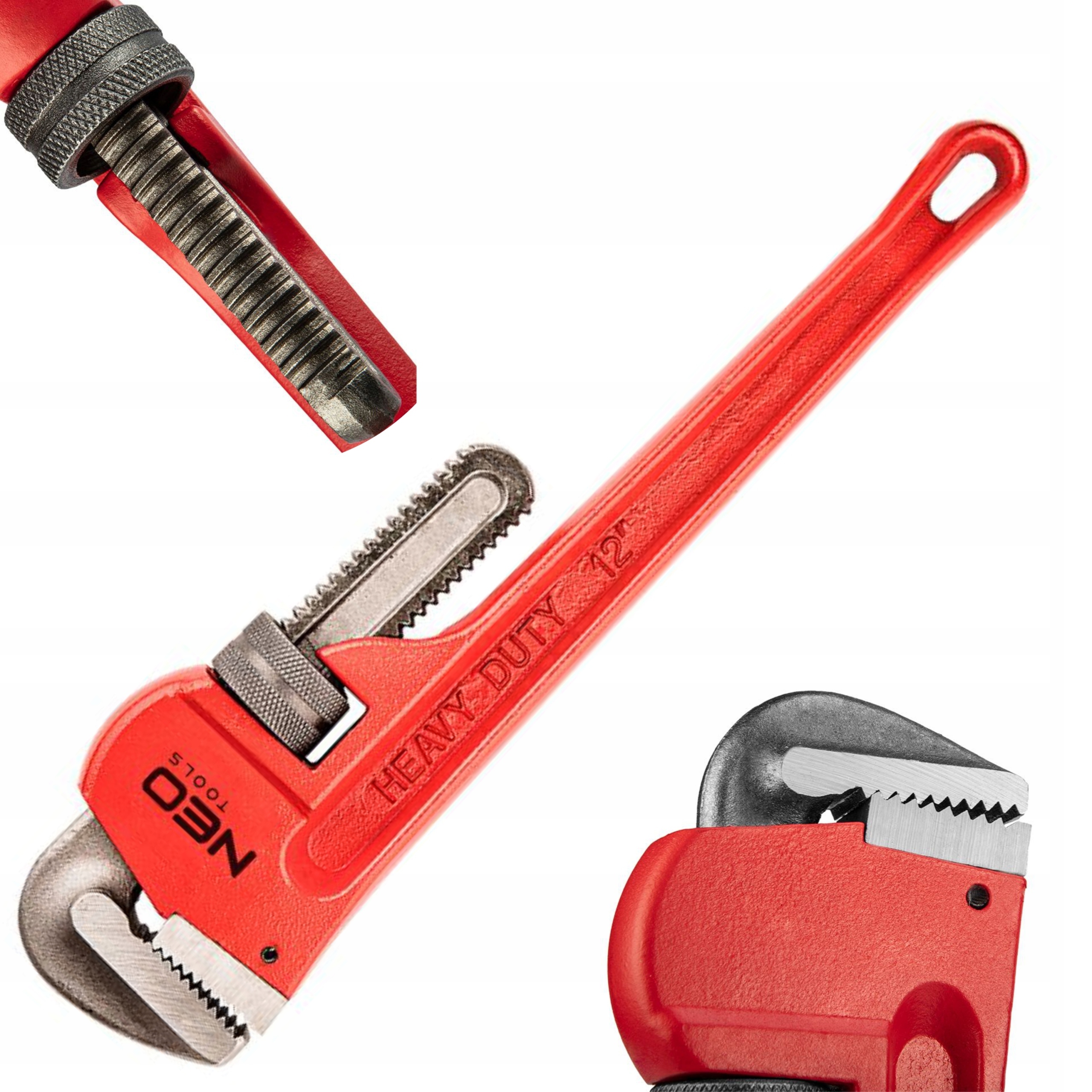 NEO Klucz do rur typu stillson 300 mm 55 mm (5907558463057) • Cena ...