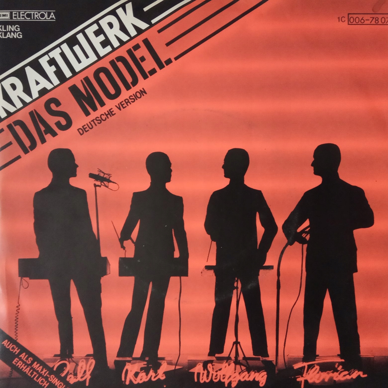 KRAFTWERK , das model , singiel 17298248371 - Sklepy, Opinie, Ceny w ...