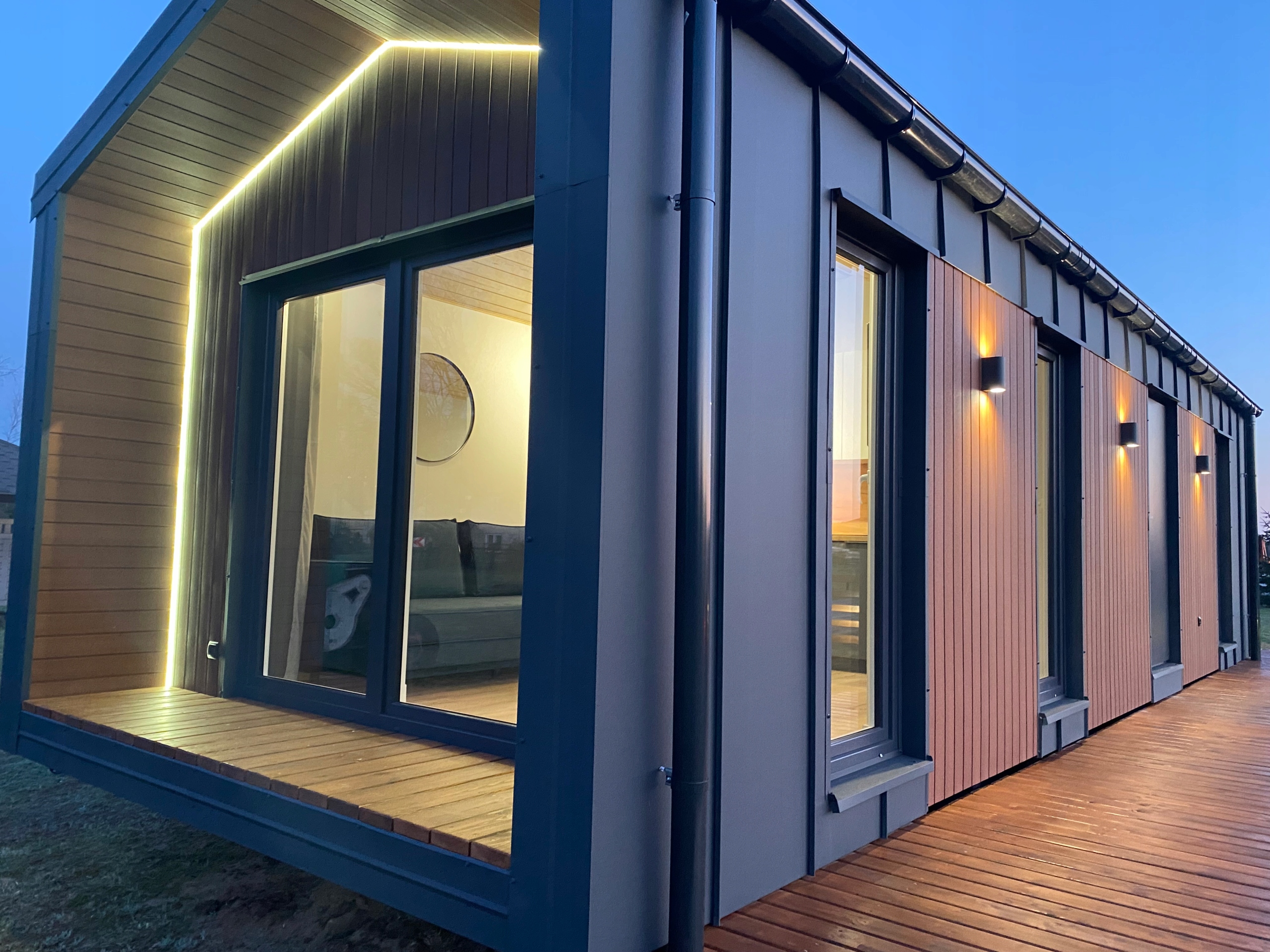 Domek mobilny, 39,5 m2, Premium! Dostępny od ręki! Urszulewo - Domy ...