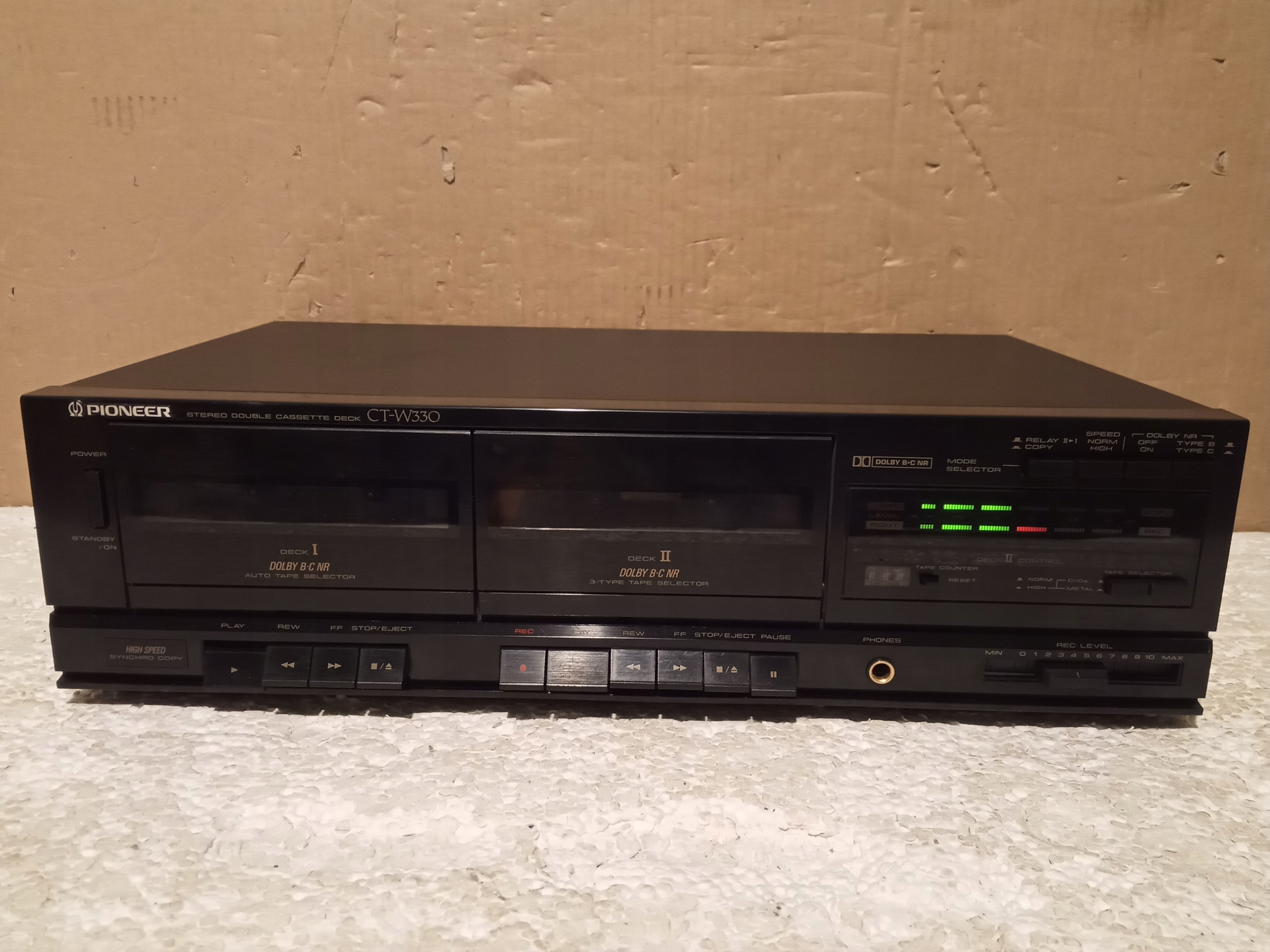 Magnetofon PIONEER CT-W330 • Cena, Opinie - Allegro