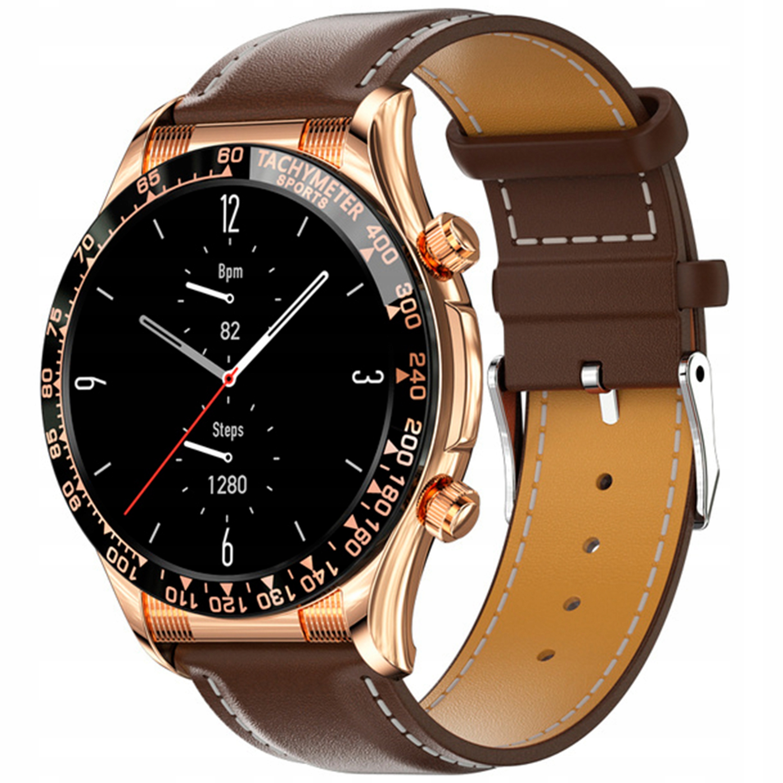 Smartwatch Active Band DD54 ŠPORTOVÁ AMOLED NOTIFIKÁCIA PULZ hnedá - Allegro