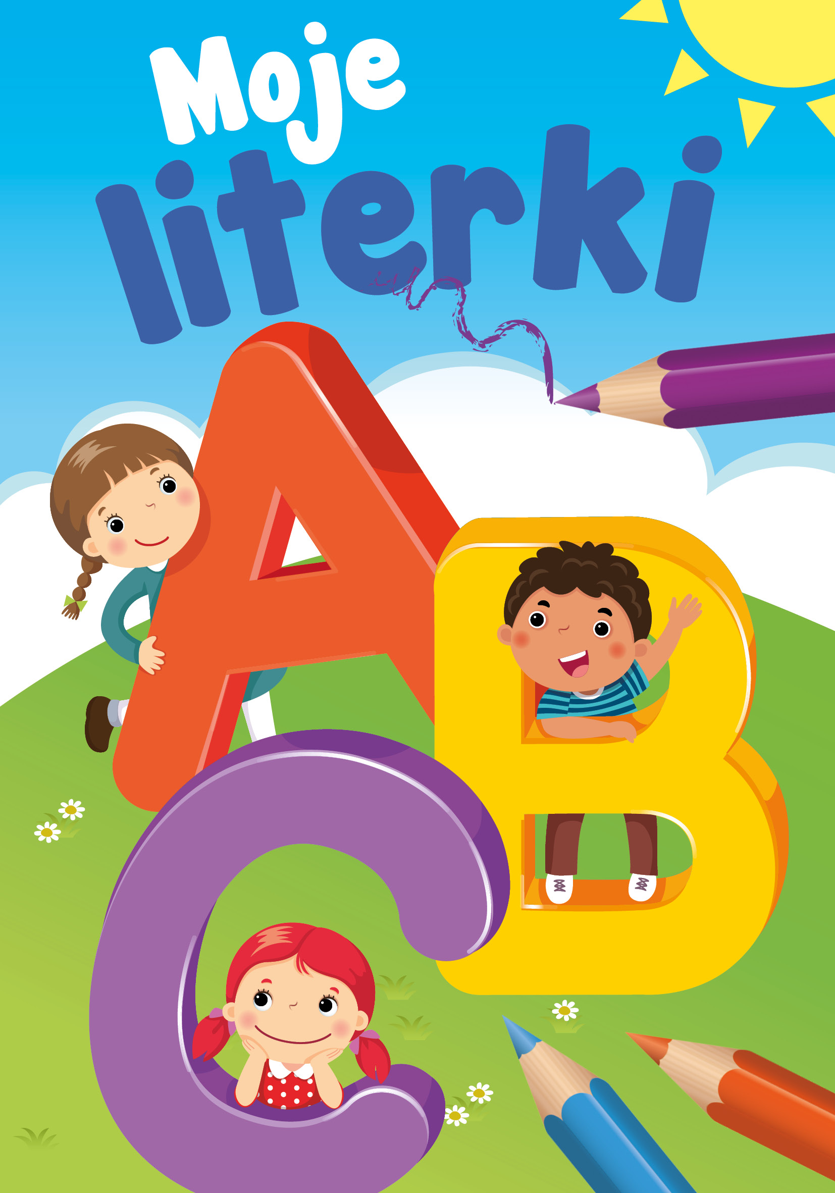 MOJE LITERKI ABC NAUKA PISANIA MALOWANKA (11980176246) | Książka Allegro