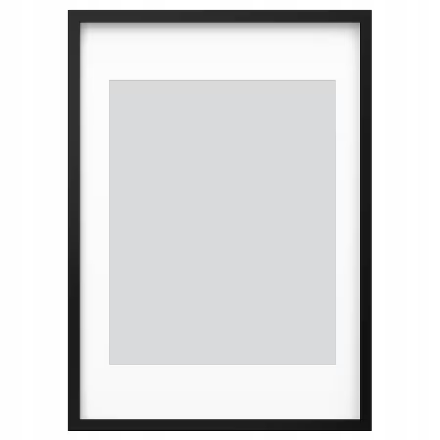 IKEA RODALM Ramka, czarny, 50x70 cm (0000705489254) • Cena, Opinie ...