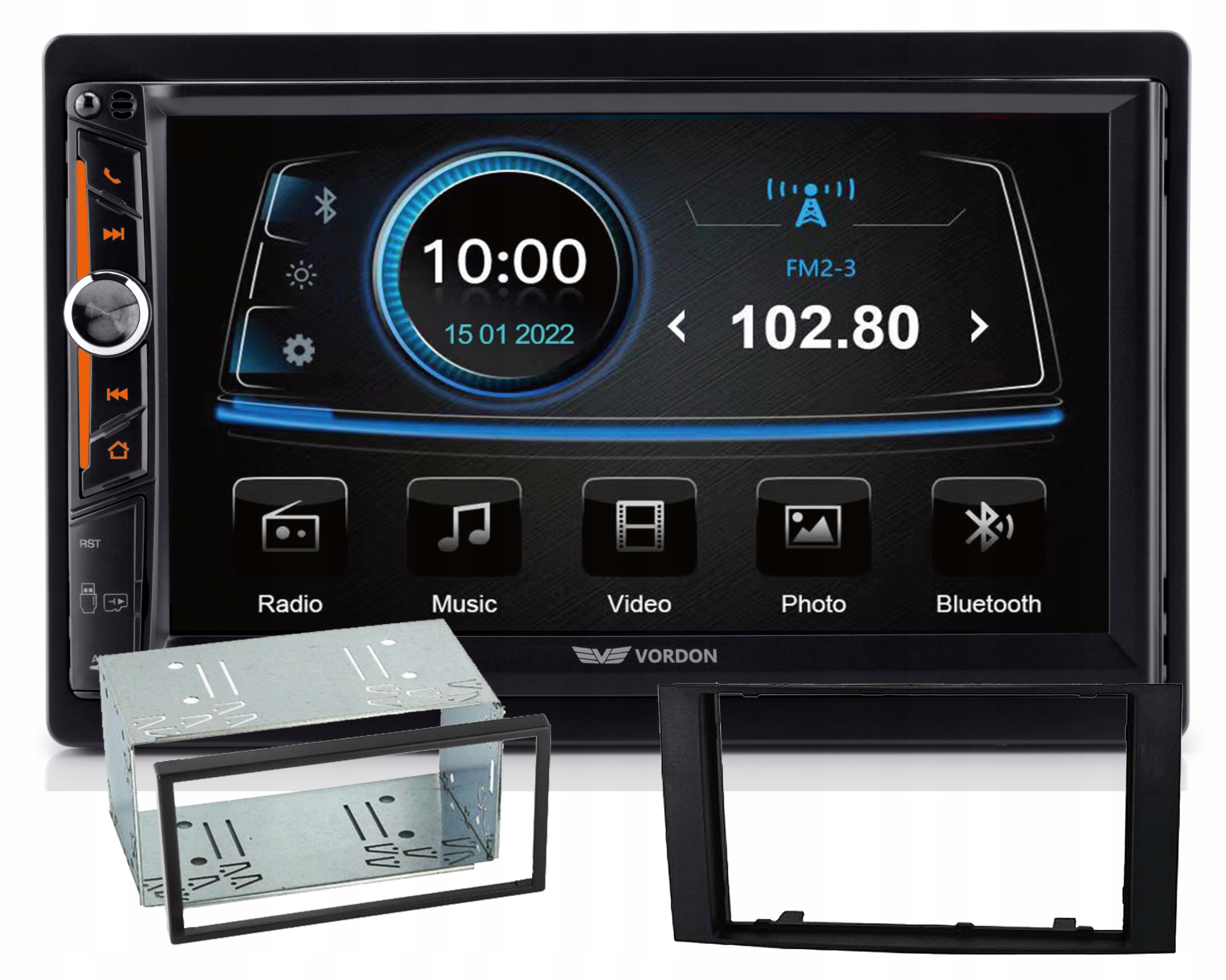 RADIO SAMOCHODOWE 2DIN VW MULTIVAN TRANSPORTER T5 CARAVELLE BUS TOUAREG - Sklep, Opinie, Cena w ...