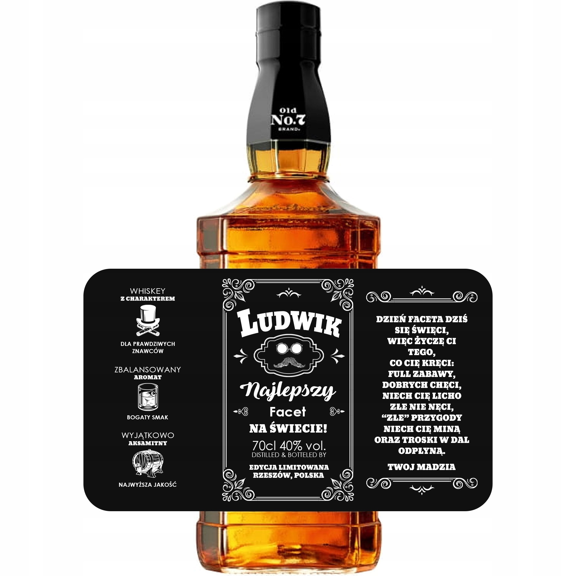 Jack Daniels Whisky 1l - Niska cena na Allegro