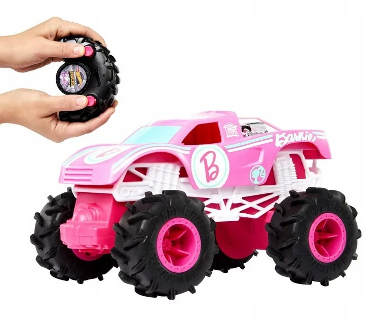 BARBIE HOT WHEELS MONSTER TRUCK RC auto zdalnie sterowane 15963853079 ... BARBIE HOT WHEELS MONSTER TRUCK RC auto zdalnie sterowane 15963853079 ...