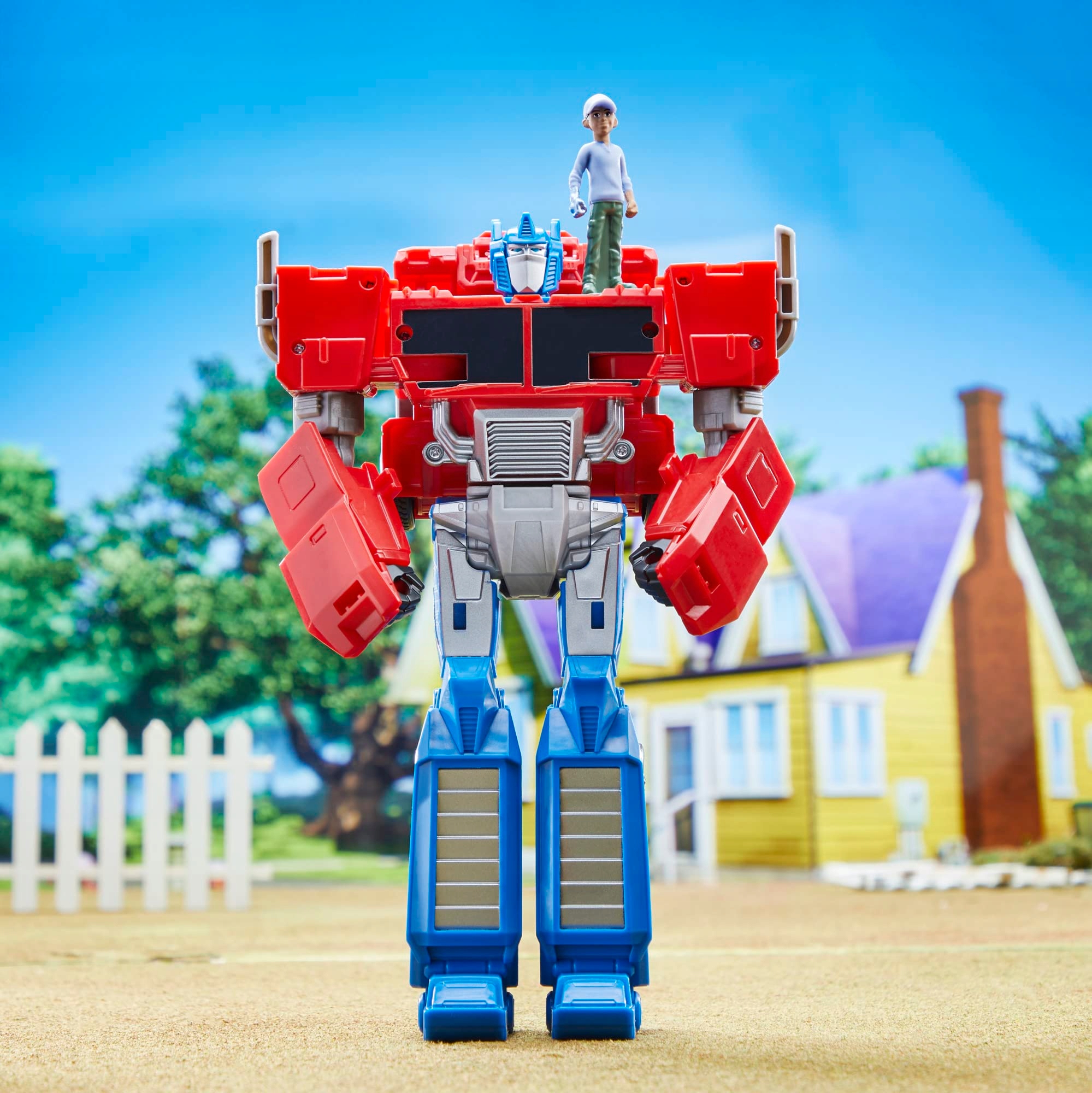 Hasbro Transformers EarthSpark Optimus Prime i Robby Malto f