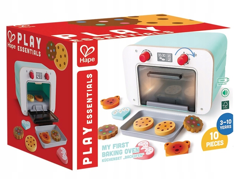 Zabawka piekarnik HAPE Play Essentials E3199A - porównaj ceny - Allegro.pl