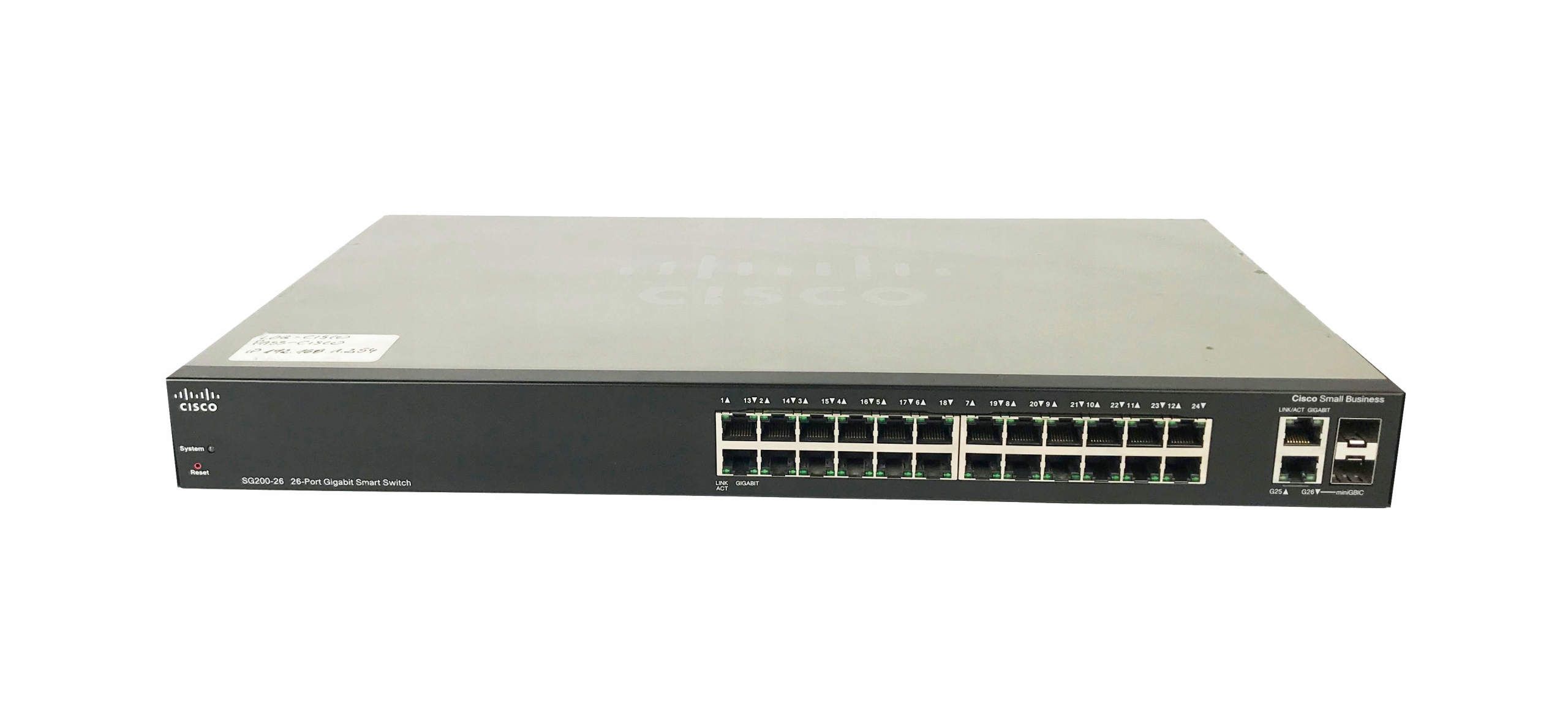 Cisco SG200-26 24-Port Gigabit Smart Switch - Sklep, Opinie, Cena w Allegro