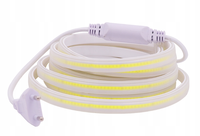 Zestaw Taśmy Led Dioda COB 288 230V 2m ZIMNA IP67 (5906800131614 ...