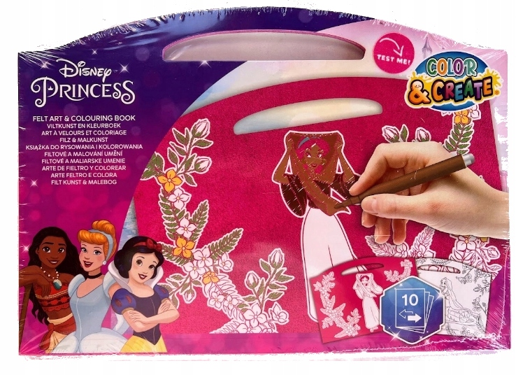 KOLOROWANKA DISNEY PRINCESS COLOR I CREATE (8719668007437) • Cena ...