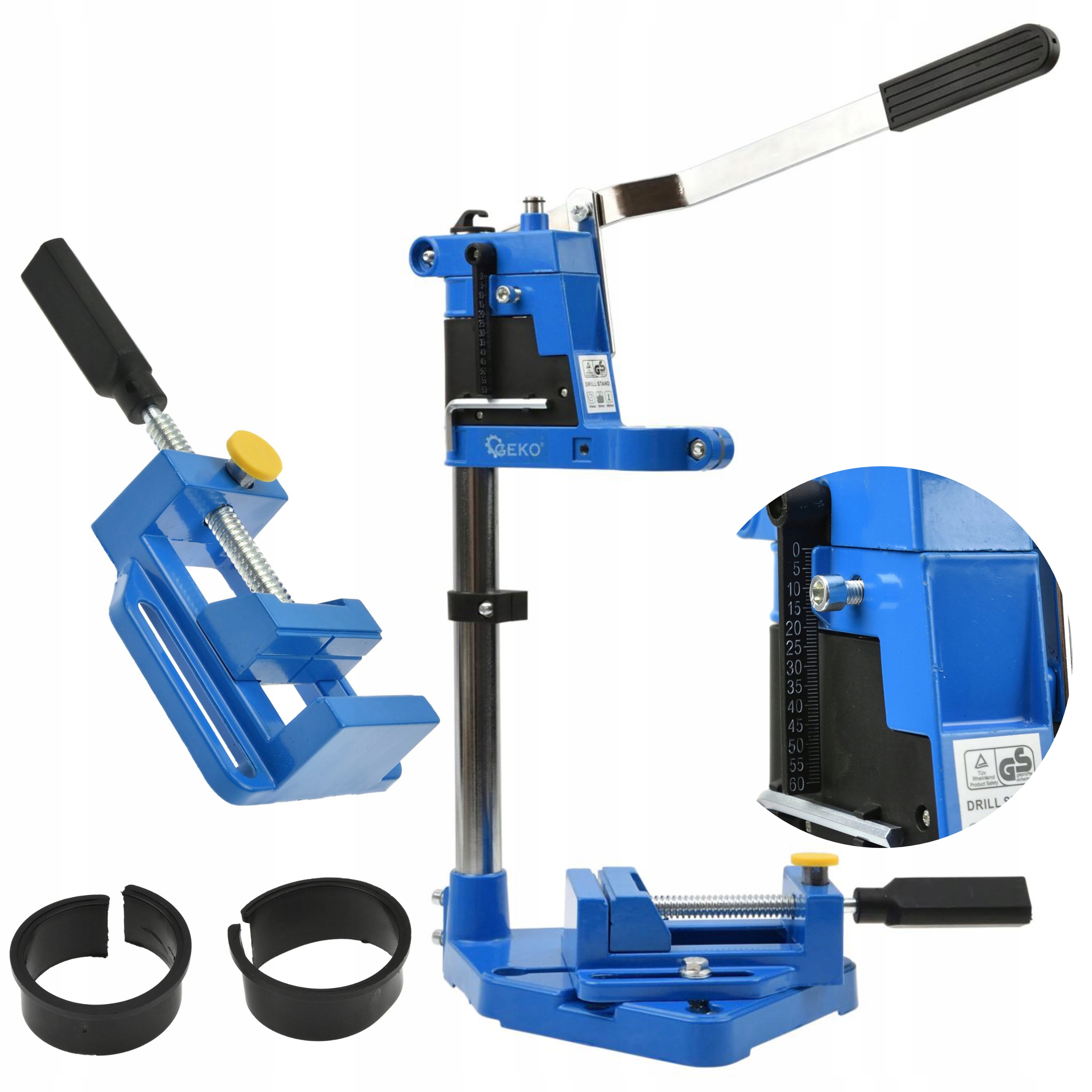 STOJAK DO WIERTARKI STATYW 400mm UCHWYT WIERTARKA + IMADŁO ...