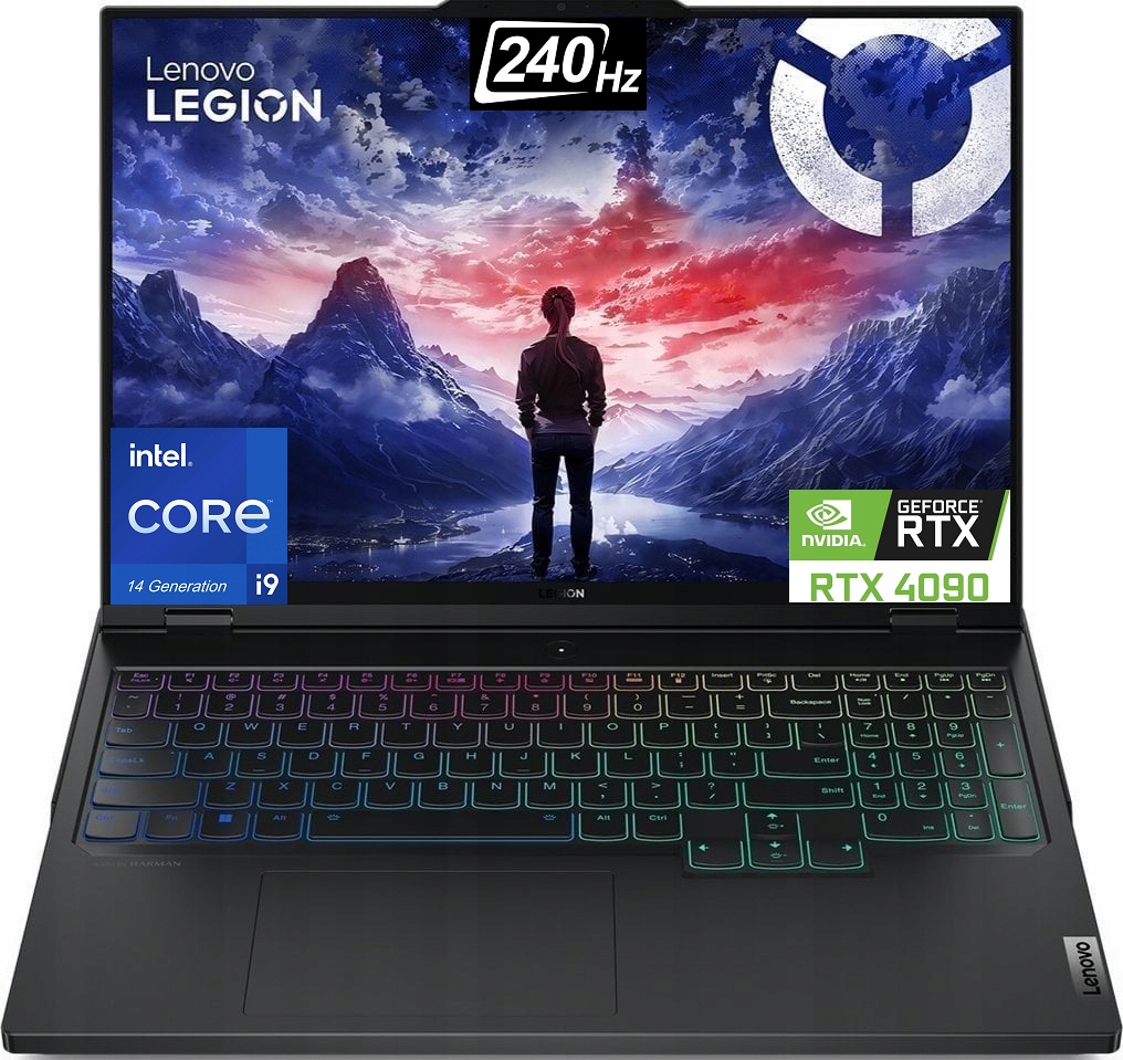 Laptop Lenovo Legion Pro 7 16IRX9H i9-14900HX RTX 4090 32GB RAM 2TB ...