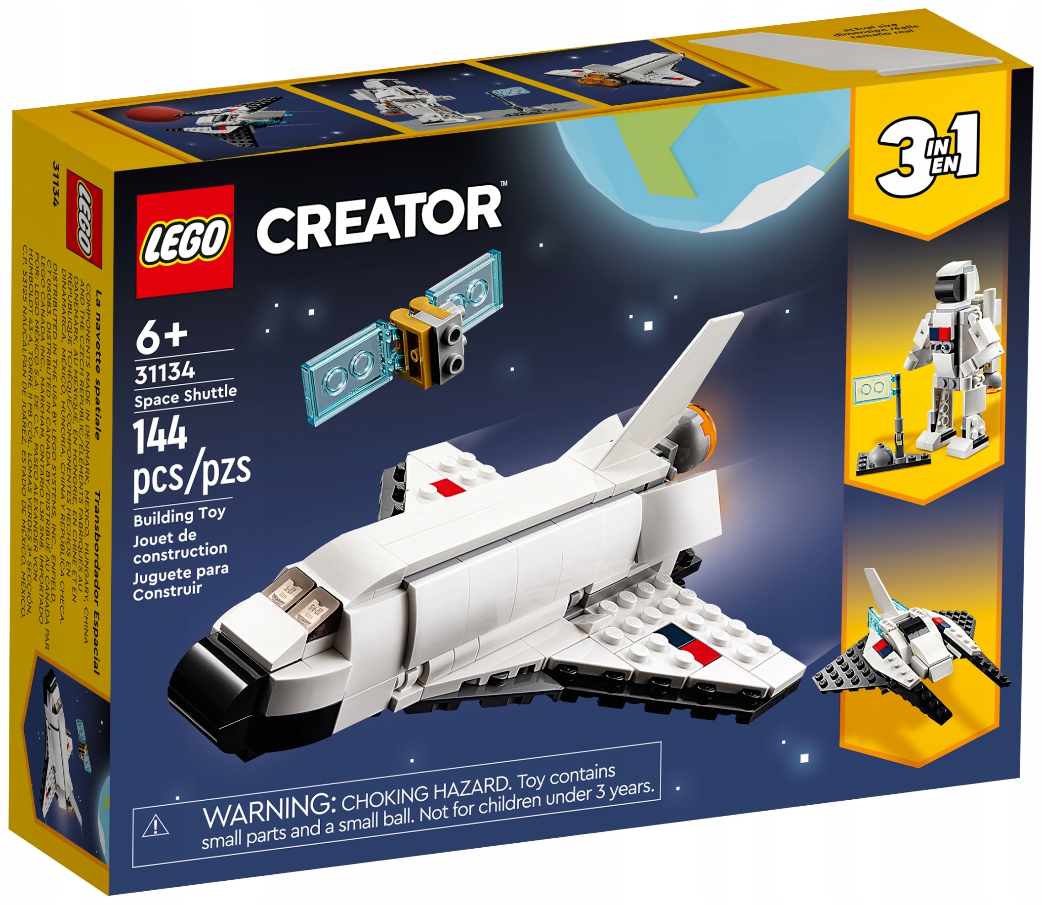 LEGO CREATOR 31134 STATEK KOSMICZNY KOSMOS 3W1 13366094495 - Allegro.pl LEGO CREATOR 31134 STATEK KOSMICZNY KOSMOS 3W1 13366094495 - Allegro.pl
