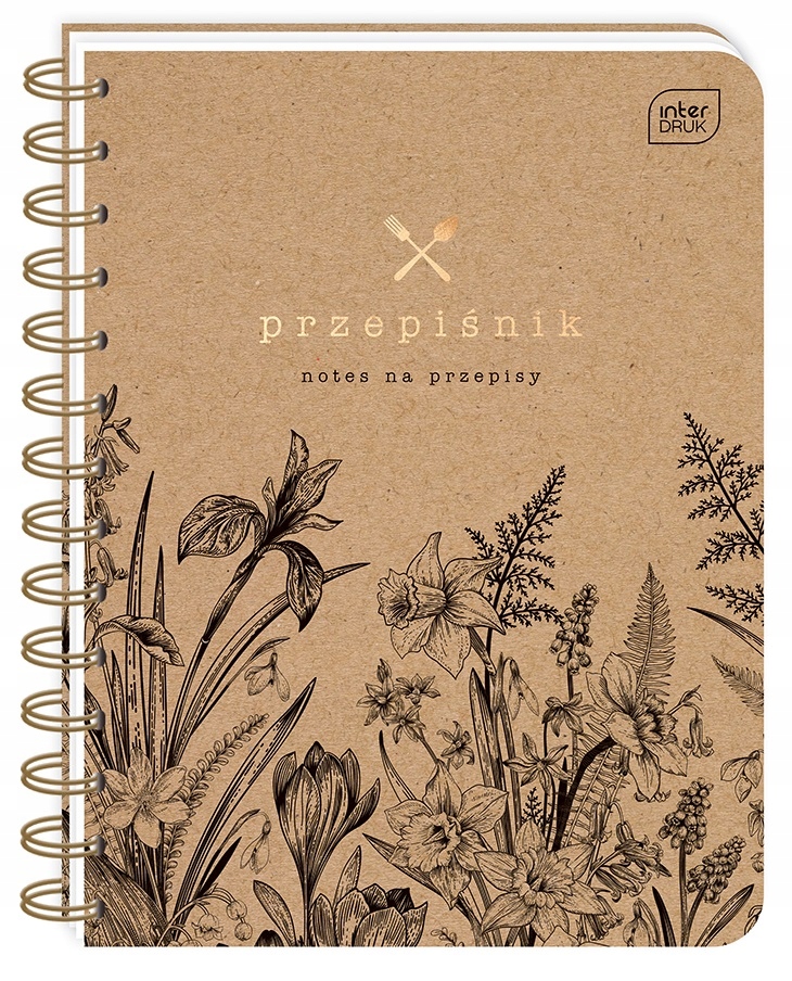 INTERDRUK Przepiśnik A5 notes na przepisy spirala 12223118116 - Sklepy ...