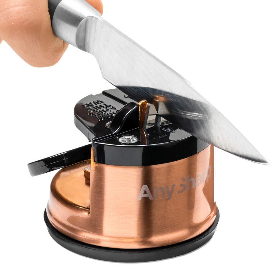 AnySharp Ostrzałka PRO Copper. (81541) • Cena, Opinie • Ostrzałki do noży 13524024339 • Allegro