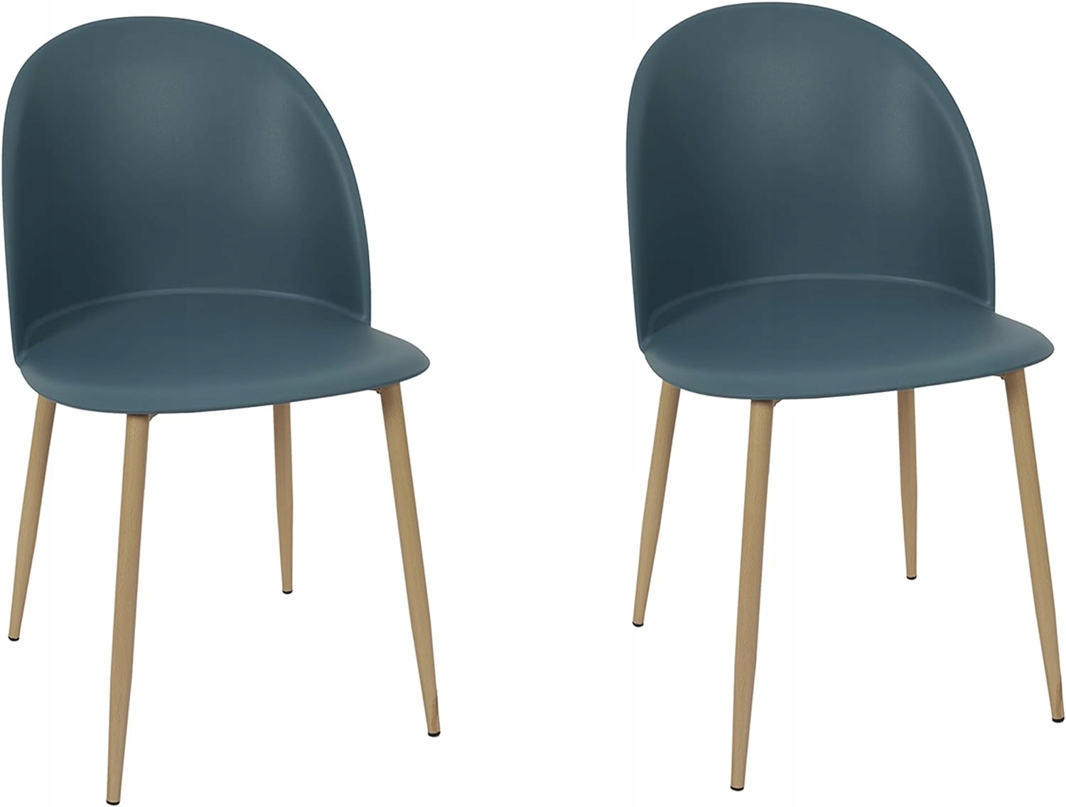 Krzesło The Home Deco Factory tkanina wielokolorowy 2 szt. • Cena ...