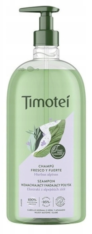 Szampon Timotei 750ml POMPKA ziołowy wzmacnia (8712561013178) • Cena ...