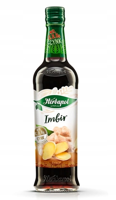 Herbapol Syrop Imbir 420ml (5900956103488) • Cena, Opinie • Syropy i ...