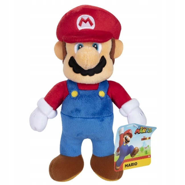 SUPER MARIO Pluszak MARIO 24cm • Cena, Opinie - Allegro