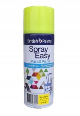 LAKIER FLUORESCENCYJNY żółty 400 ML NEON ral 1026 9300611567307 za 25 ...