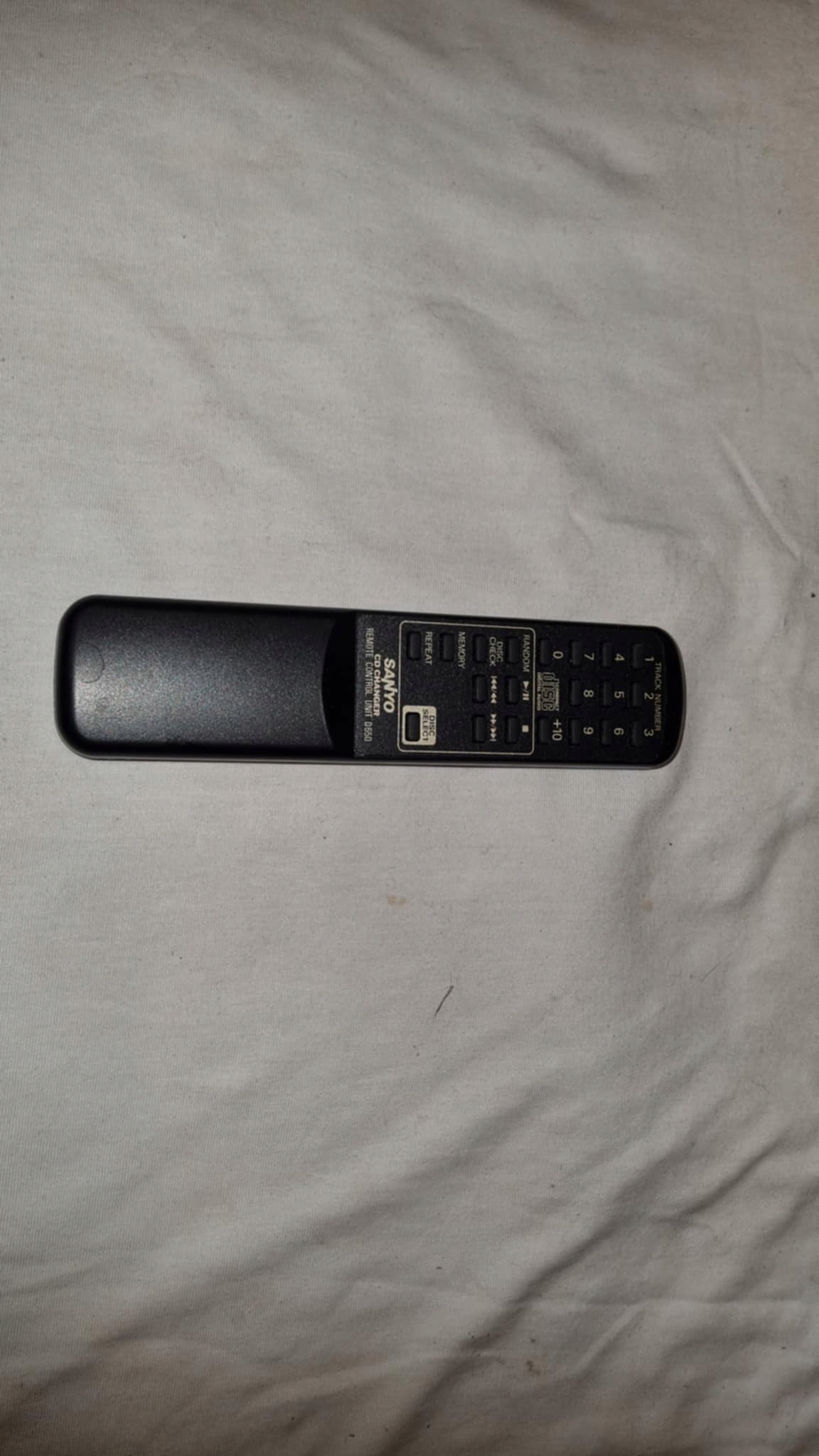 Pilot SANYO CD CHANGER REMOTE CONTROL UNIT D650 do zmieniarki CD • Cena ...