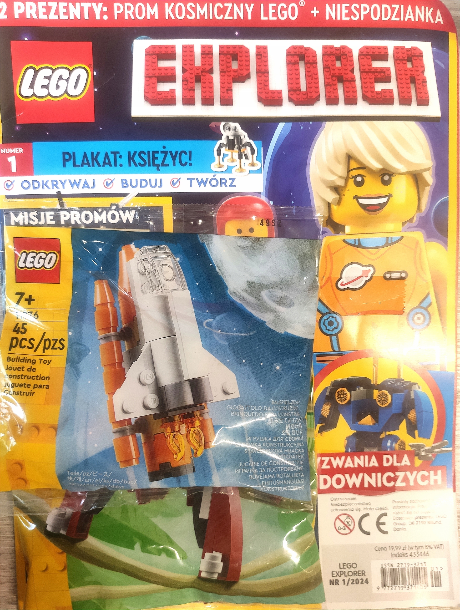 LEGO EXPLORER magazyn 1/24 + 2 saszetki z klockami za 166.00CZK - Allegro
