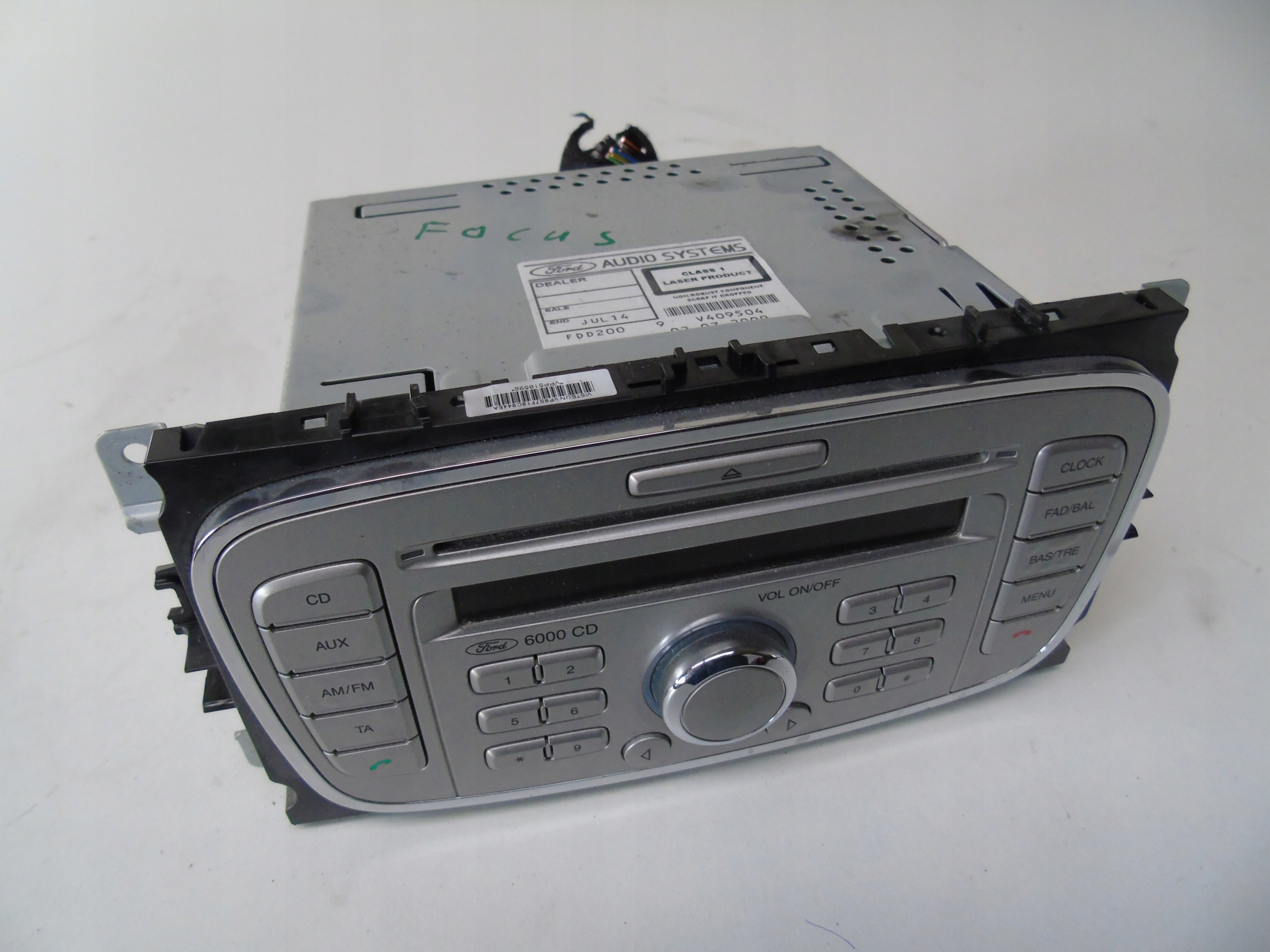 Radio 6000 cd FORD FOCUS MK2 8M5T18C815AB 8M5T18C815AB za 100 zł z Stara Błotnica - Allegro.pl ...