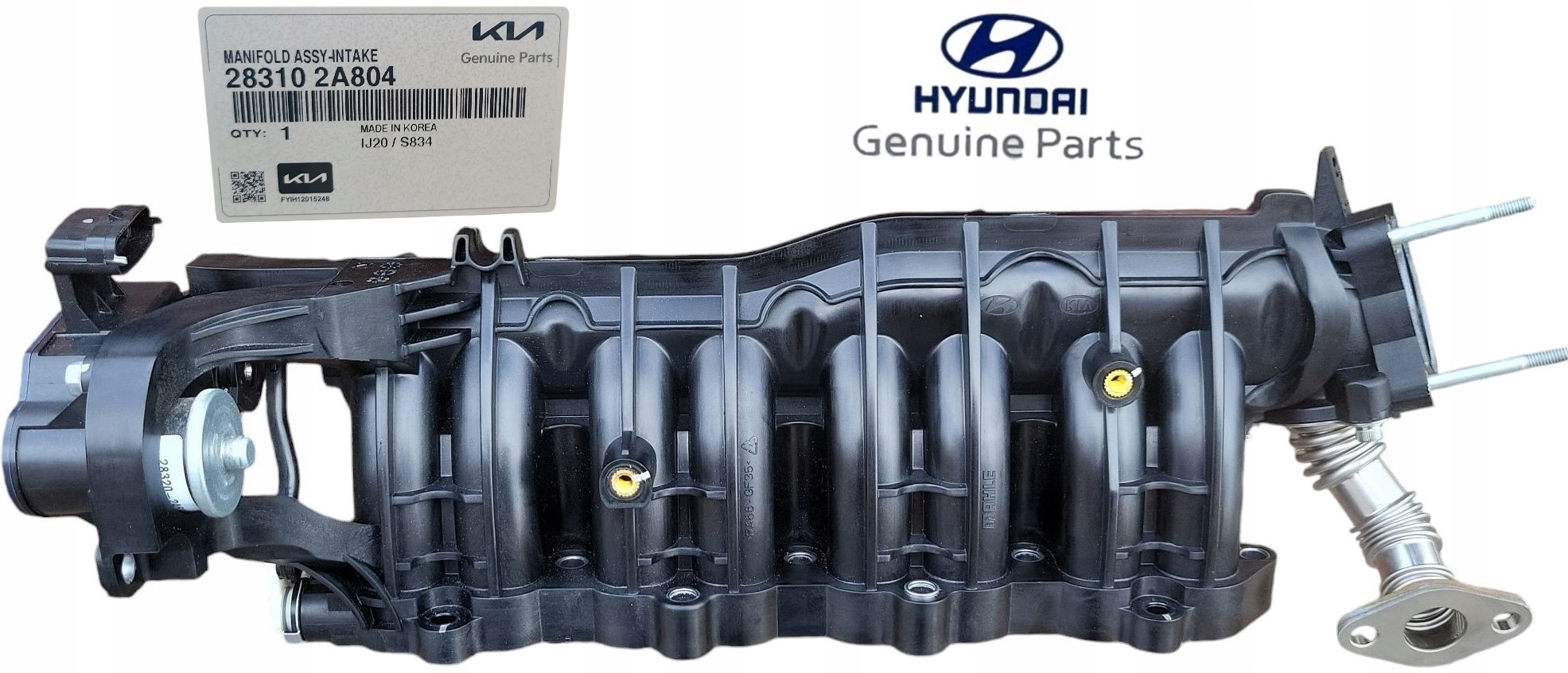 NOWY ORYGINALNY KOLEKTOR SSĄCY I40 IX35 OPTIMA SPORTAGE 1.7 CRDI ...