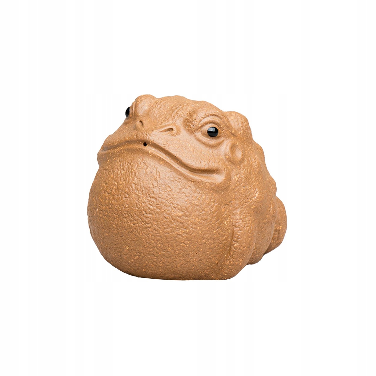 Three Legged Golden Toad Statue Tea Pet Ornament for Table Tea House ...