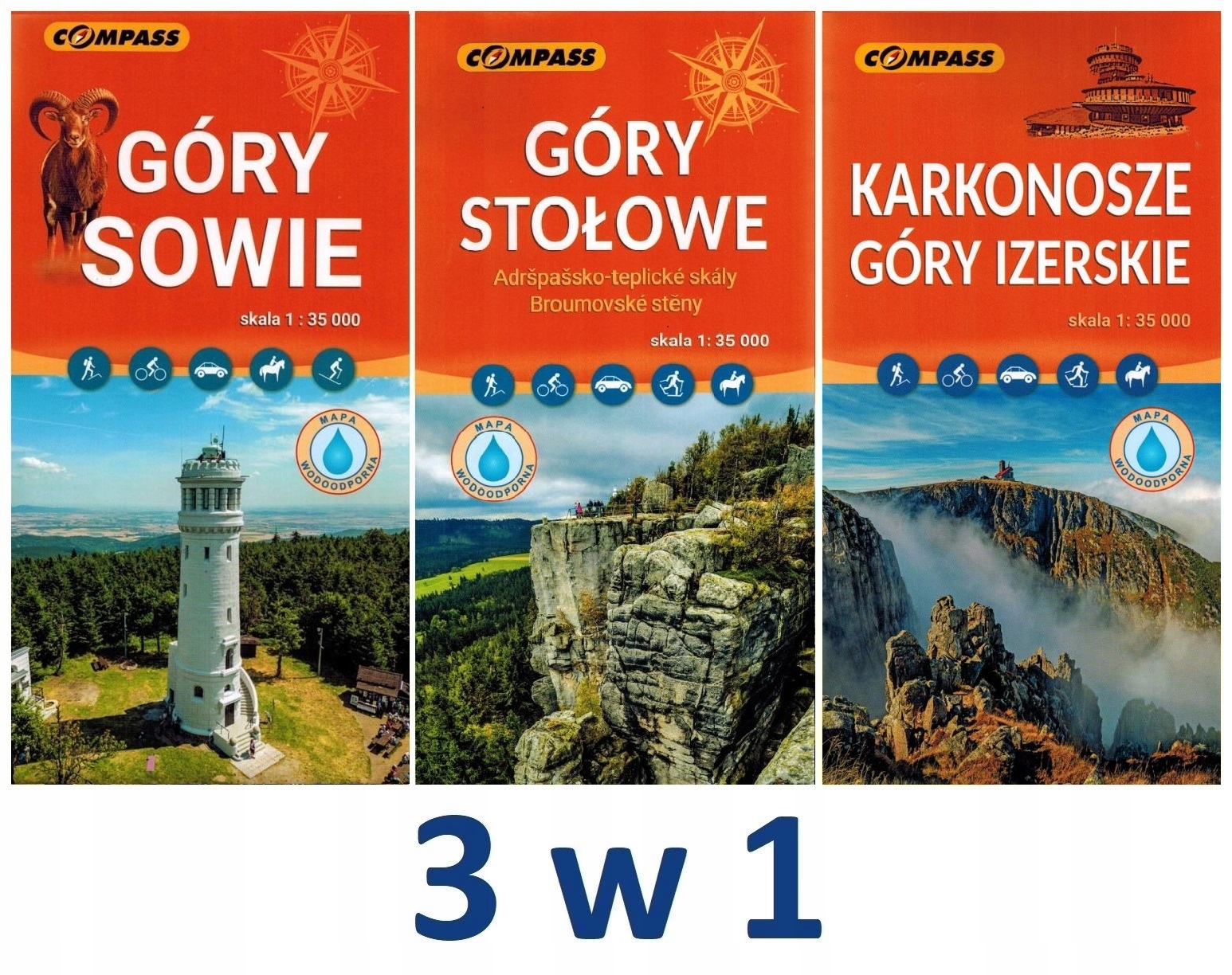 Karkonosze Góry Izerskie Praca zbiorowa - 79.90PLN - Allegro - Raty 0% ...