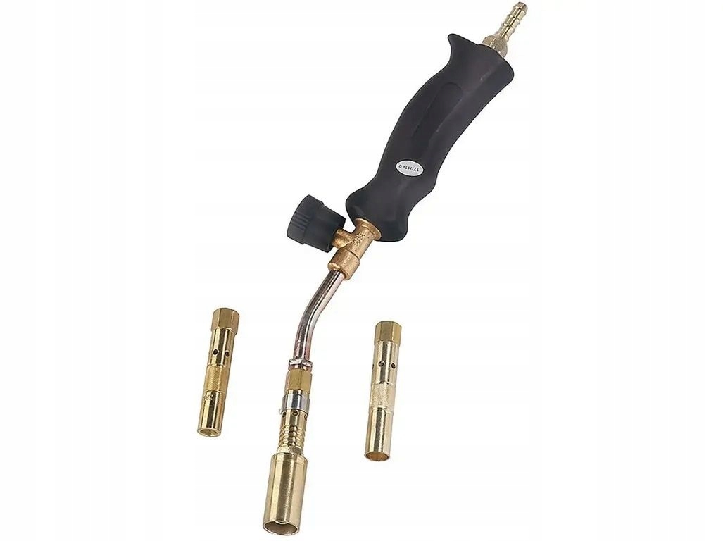 Plynový hořák pro pájení cínem. pájka tvrdý plyn LPG SET 3 trysky 1.4 ...