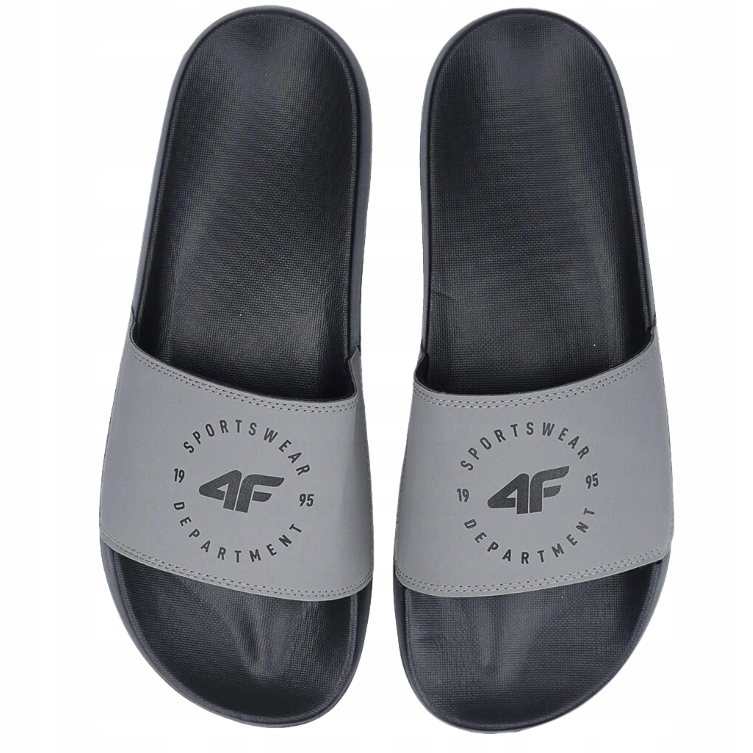 KLAPKI 4F MESKIE WSUWANE PLAŻOWE BASENOWE - Szare r. 44 16052405622 - Allegro.pl